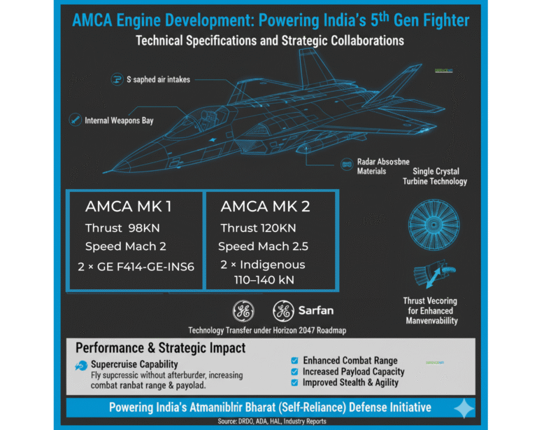 AMCA Engine Development: Powering India’s 5th Gen Fighter - DefenceNiti.com