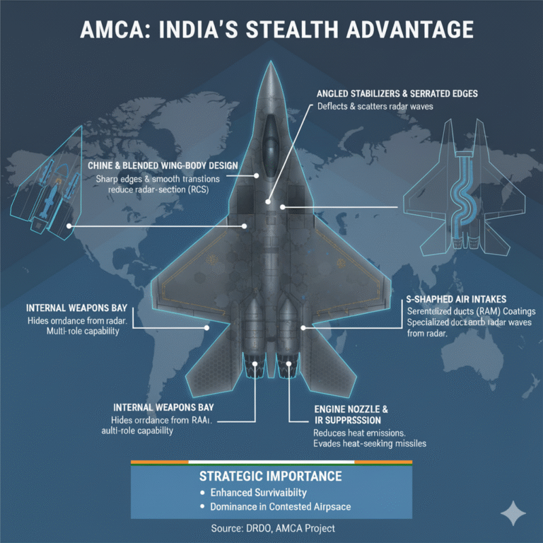 AMCA Stealth Technology: India’s Leap into Low Observability Warfare ...