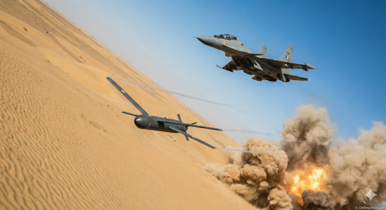 DRDO Unveils ‘Gaurav’ Glide Bomb for Su-30MKI - DefenceNiti.com